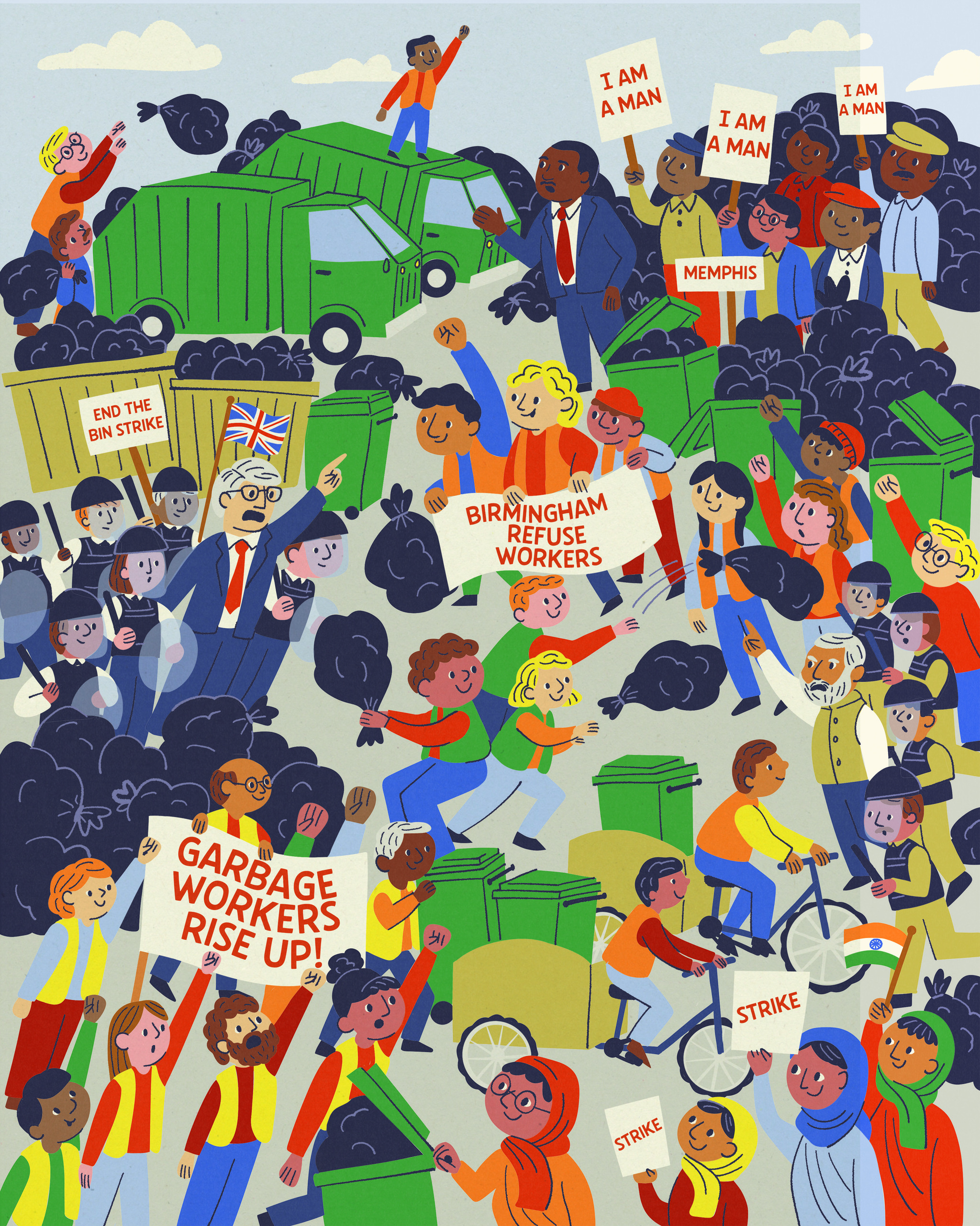 All Power to the Garbage Workers!