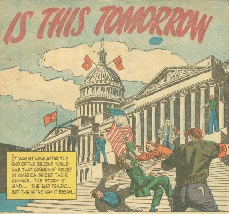 How Anti-Communist Comic Books Spread the Red Scare