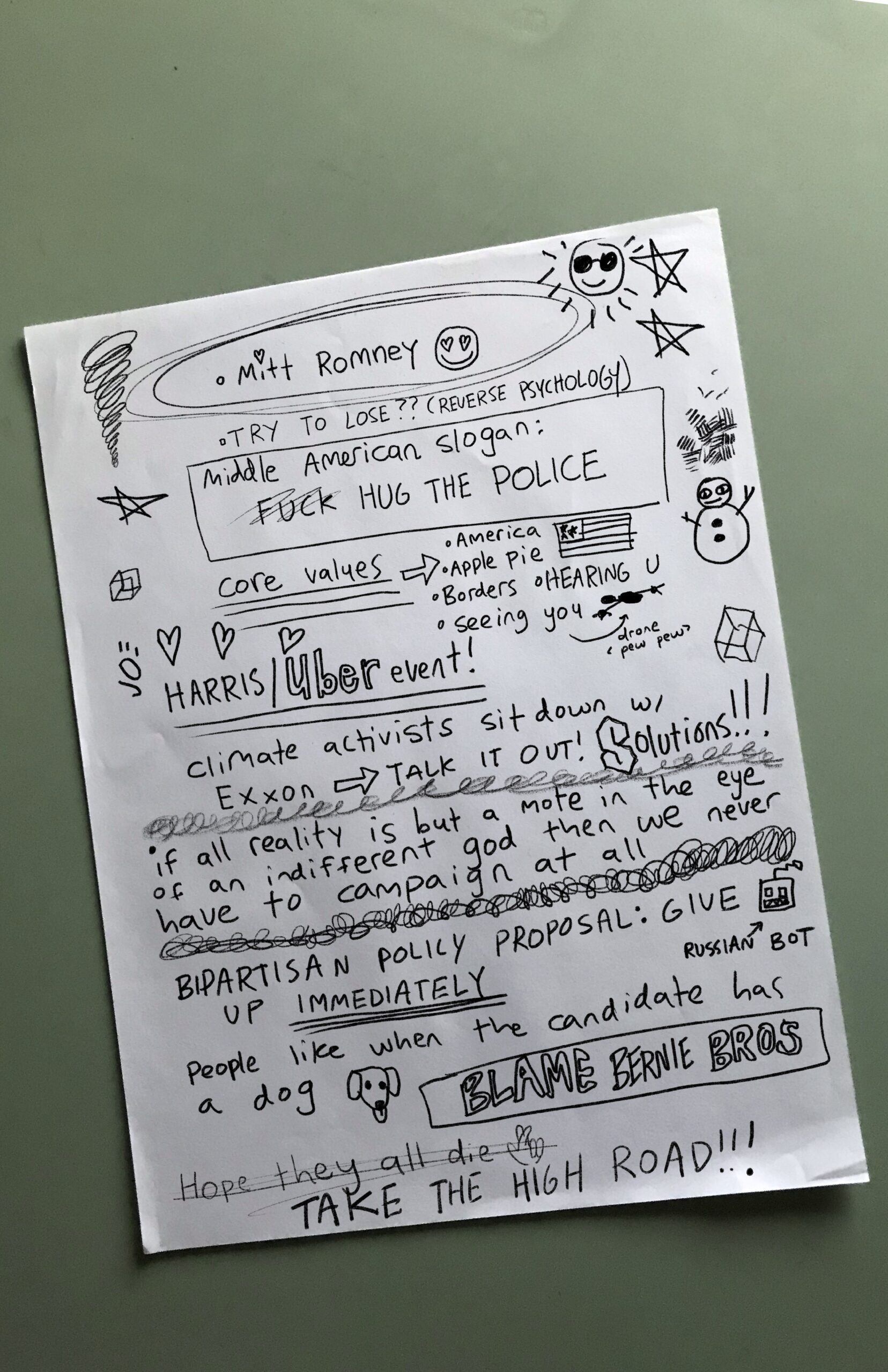 BREAKING: Secret Notes From Democratic Party Headquarters