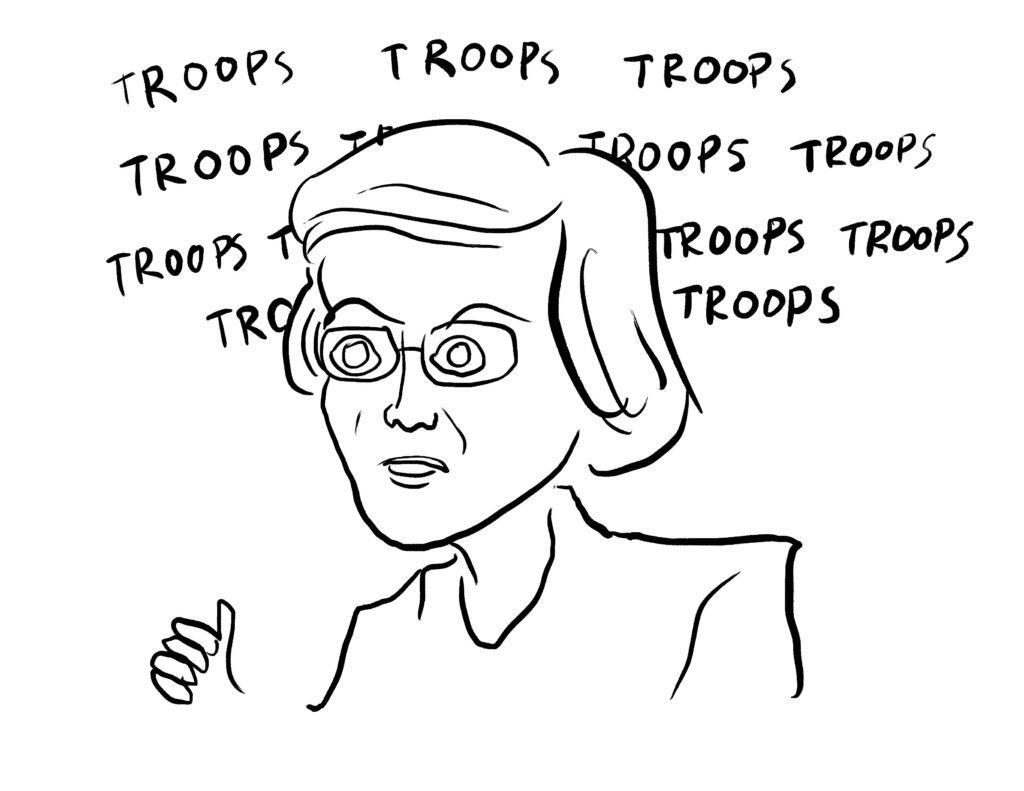 Live-Drawing The January Democratic Debate